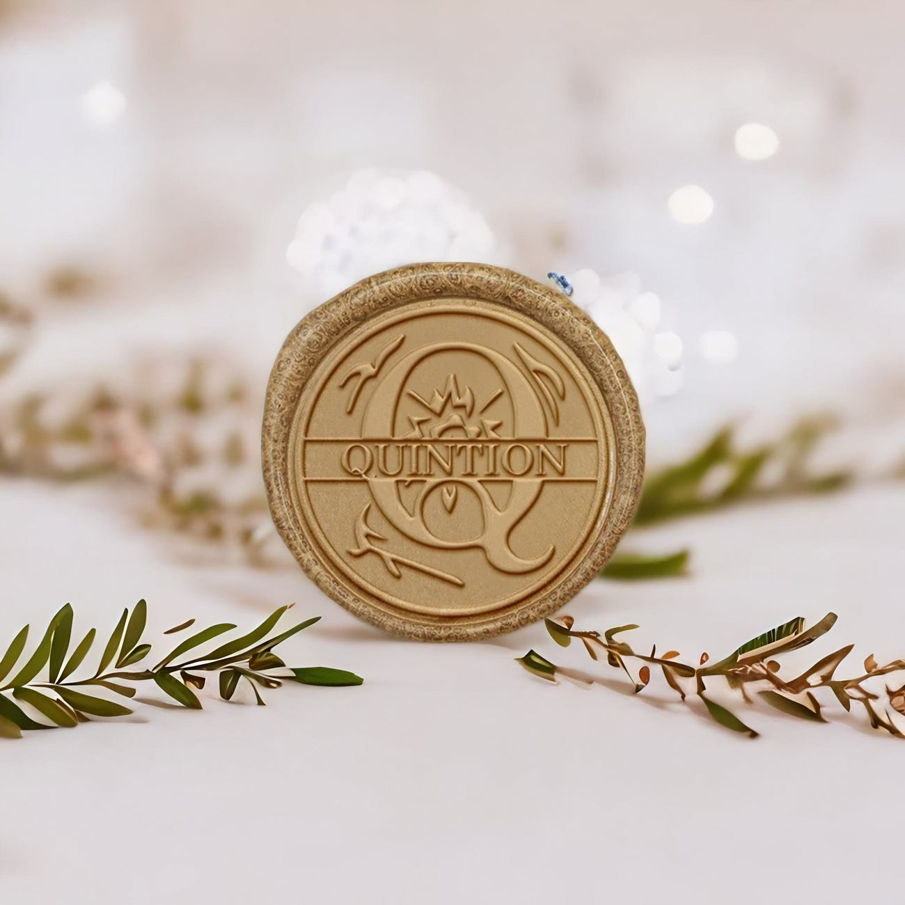 Custom Capital Letter Name Wax Seal Stamp - Letter Q: Personalized ...