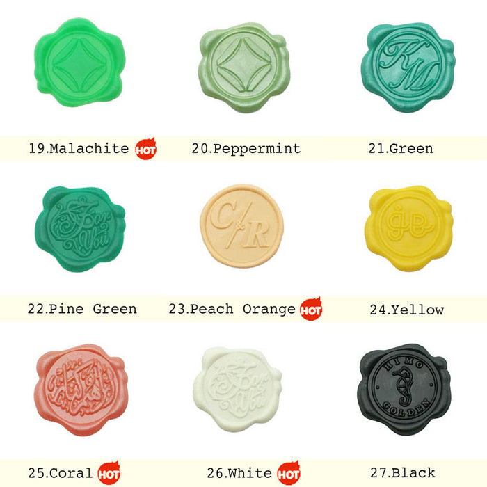 Fully Customized Self Adhesive Wax Seal Stickers with Your Own Artwork
