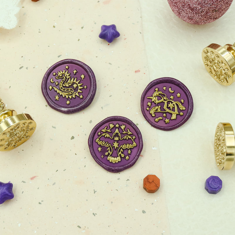 Tatimagic X AMZ Deco Medieval Designs Wax Seal Stamps | AMZDeco.com